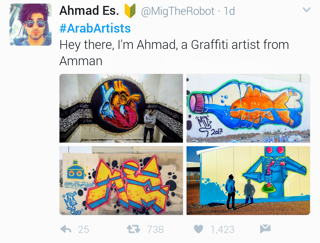 Twitter's Latest Trending Hashtag Is Giving Arab Artists a Voice ...