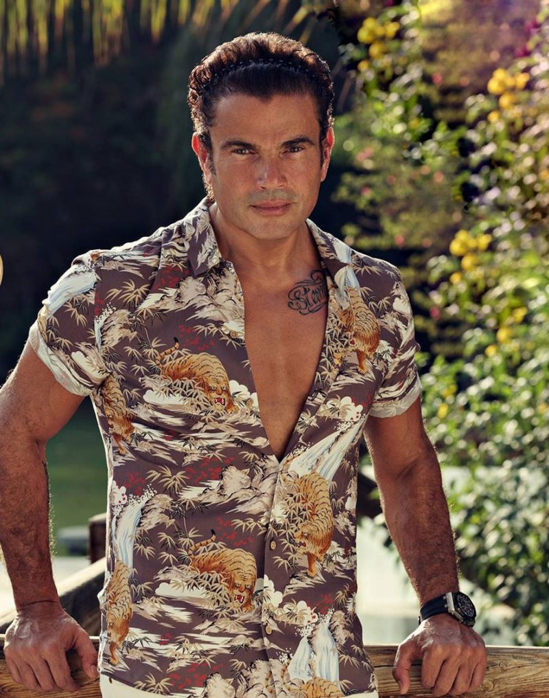 In Photos: A Look Back At Amr Diab's Style Evolution, From Spiky Red ...