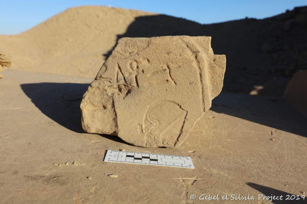 Ancient Egyptian Sandstone Workshop Unearthed at Gebel El-Silsila ...