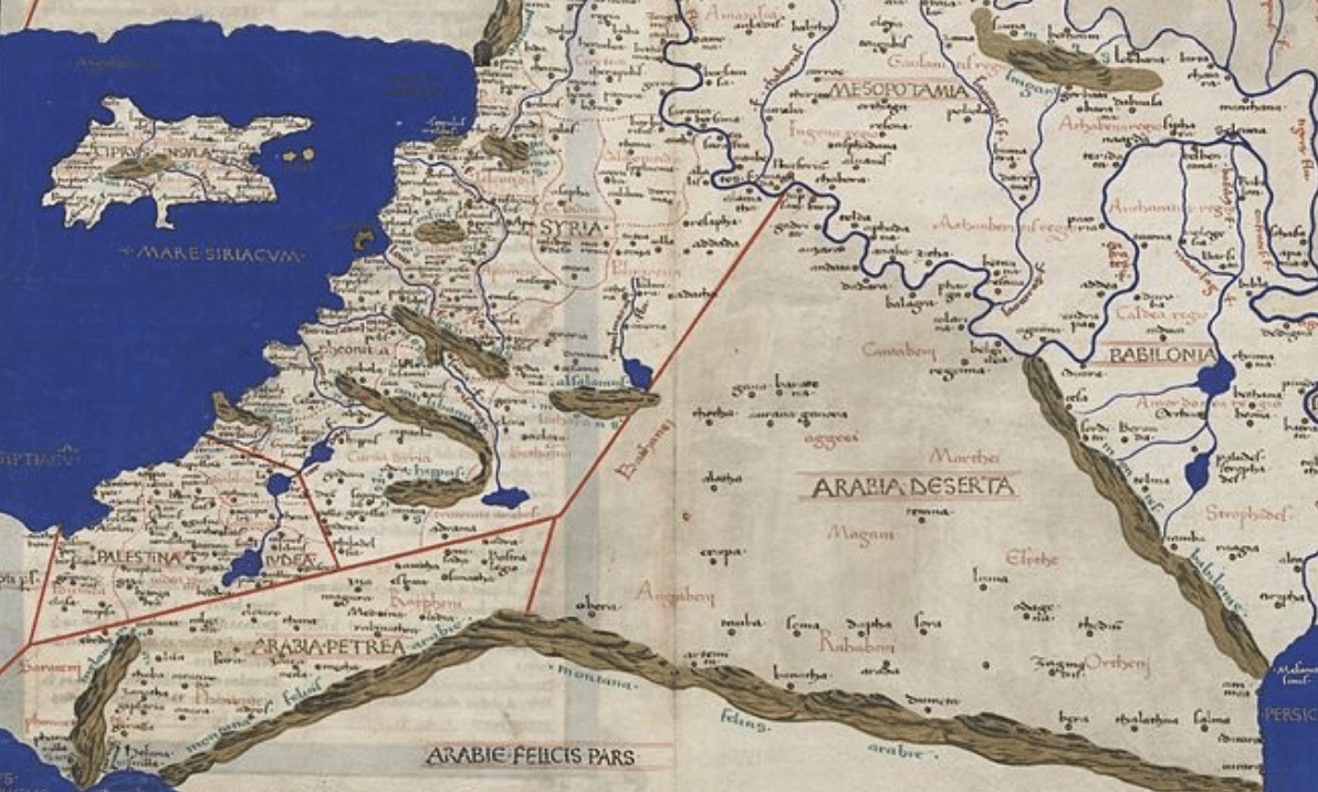 Before Google; When Palestine Was Still On The Map - Scoop Empire