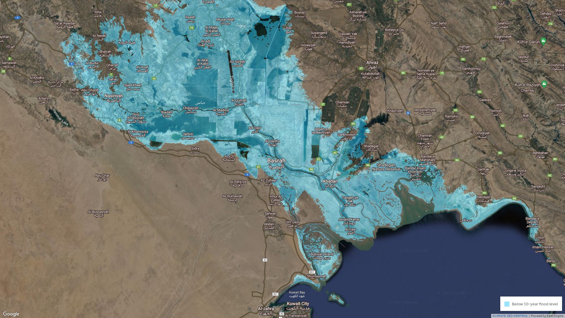 The Sinking Cities of the Middle East: Climate Change and Rising Sea ...