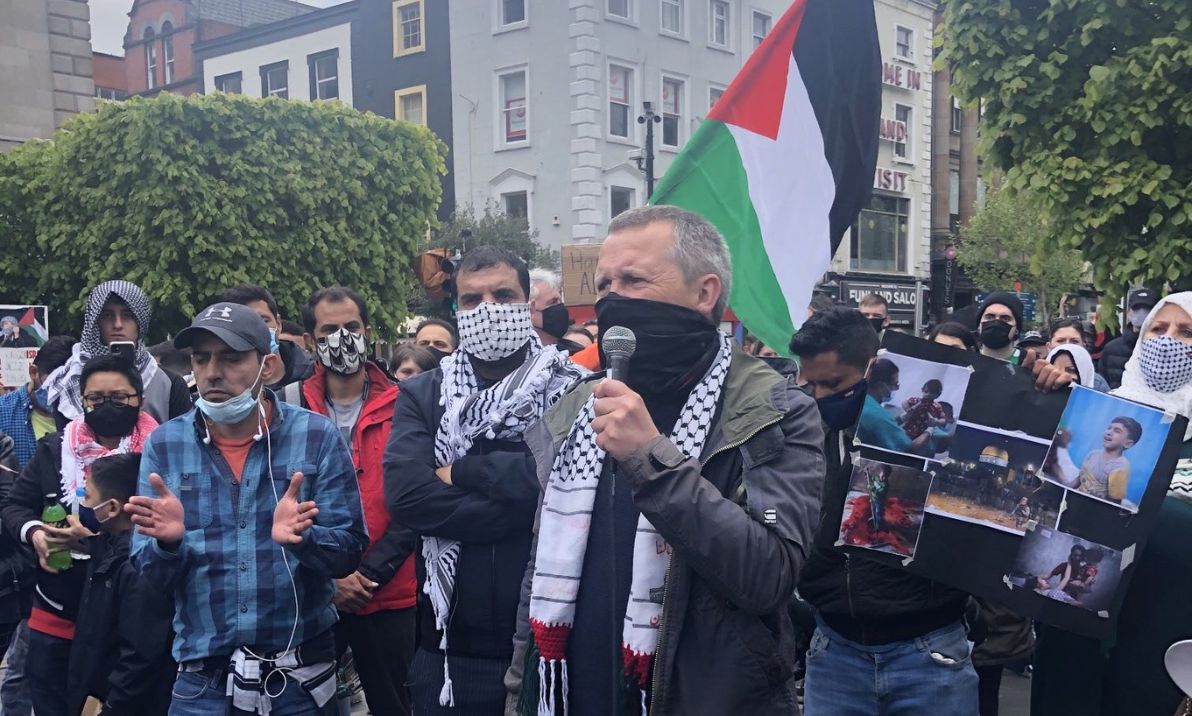 Irish MP Richard Boyd Barrett Stands In Solidarity With Palestine ...