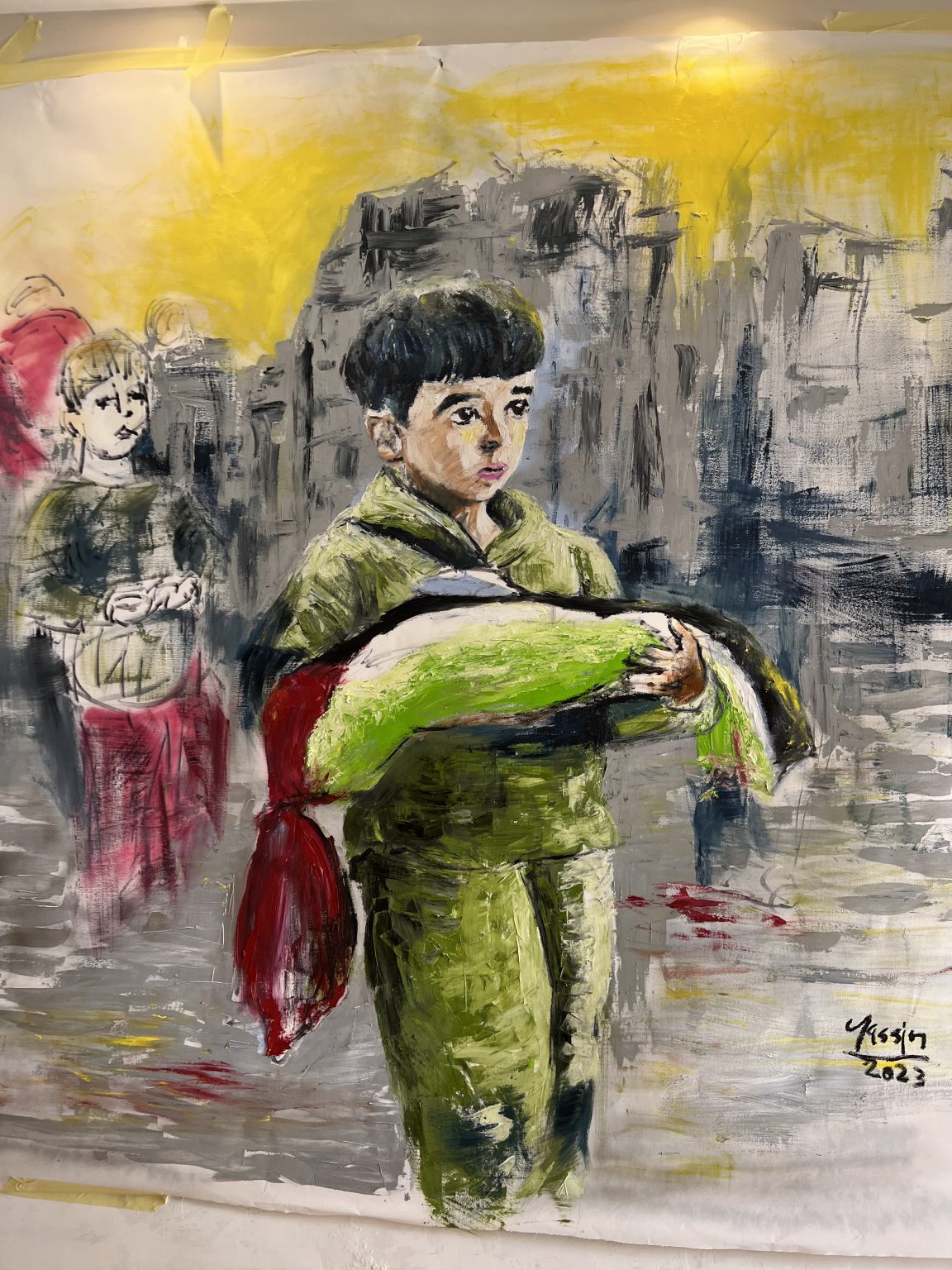 When Art Meets Activism: Egyptian Artist Yassin Talks Gaza & Humanity ...
