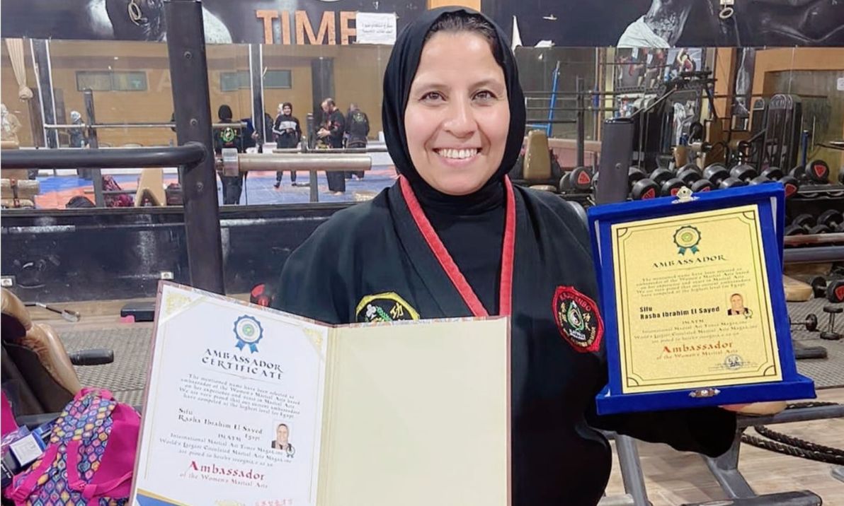 Egypt's Rasha Ibrahim Becomes Martial Arts Ambassador Over MENA - Scoop ...