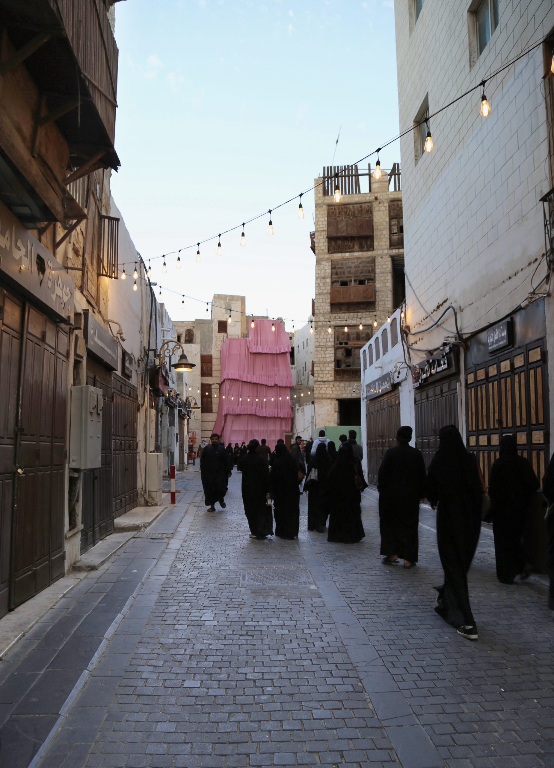 Jeddah’s Historic Al Balad Dazzles in Pink Thanks to Argentinian Artist ...