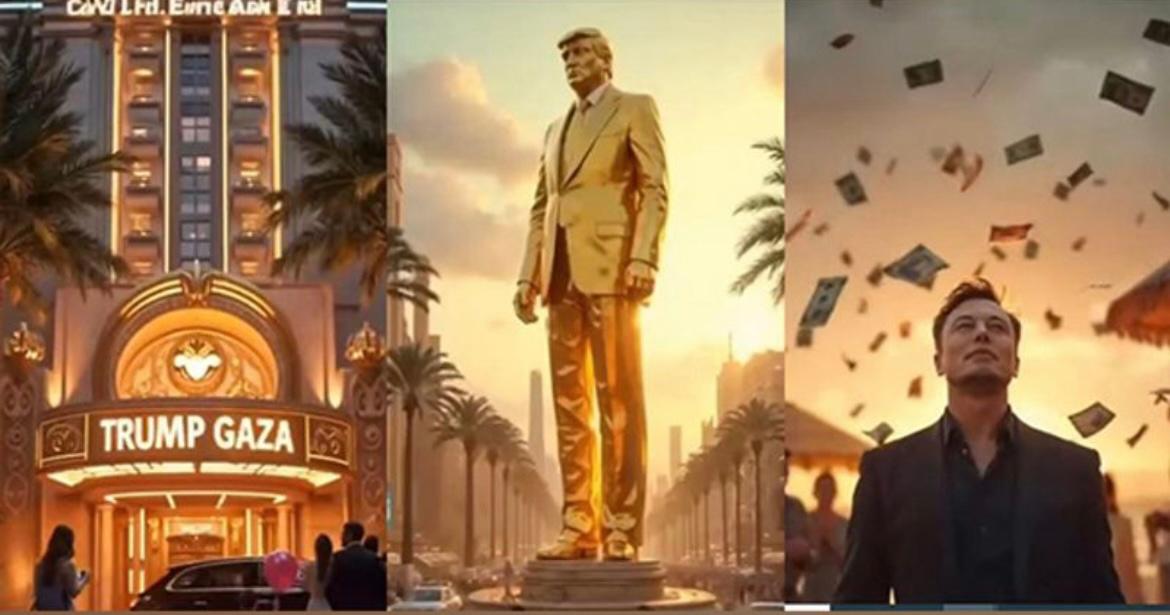 Trump Shares AI-Generated Video Imagining "Trump Gaza" as a Luxury ...